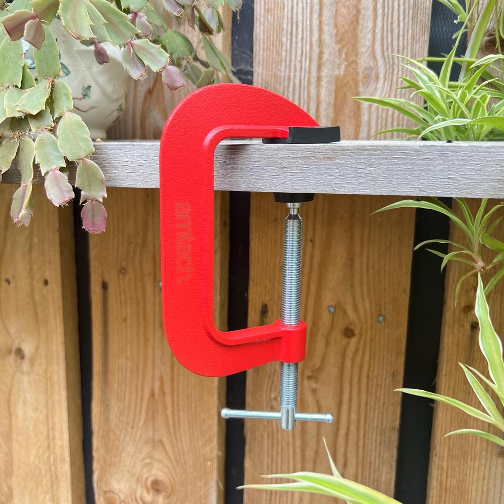 G CLAMP 3 INCH | Heavy duty clamp for woodwork | Workbench clamp | Woo ...